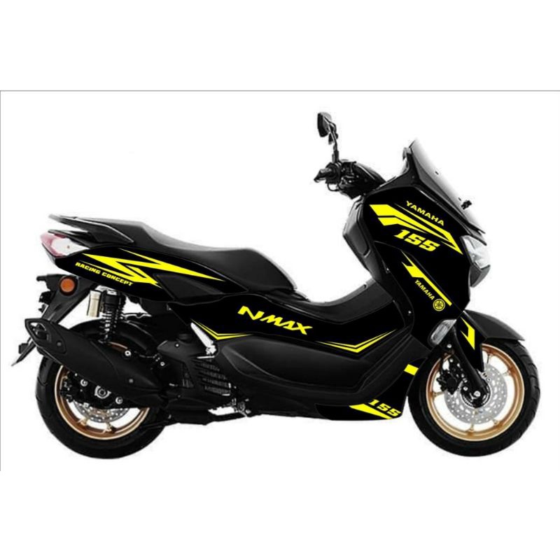 Jual lis bodi cutting stiker nmax new 2021 2022 2023 2024 termurah ...
