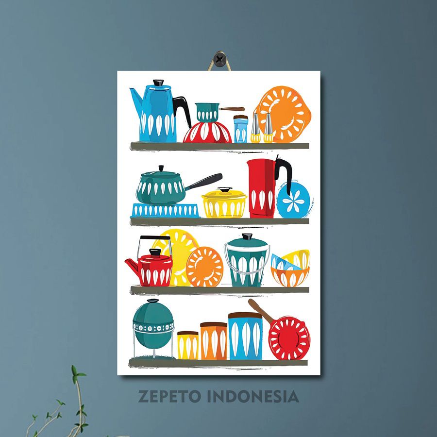 Jual HIASAN DINDING POSTER DAPUR AESTHETIC 20X30 GLROX/NHUKM/ DEKORASI ...