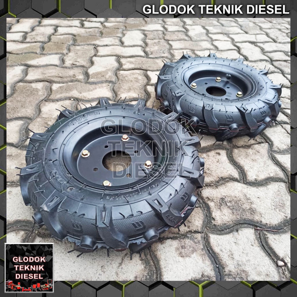 Jual Roda Karet Mesin Traktor Bajak Sawah Cultivator Machine Tire ...