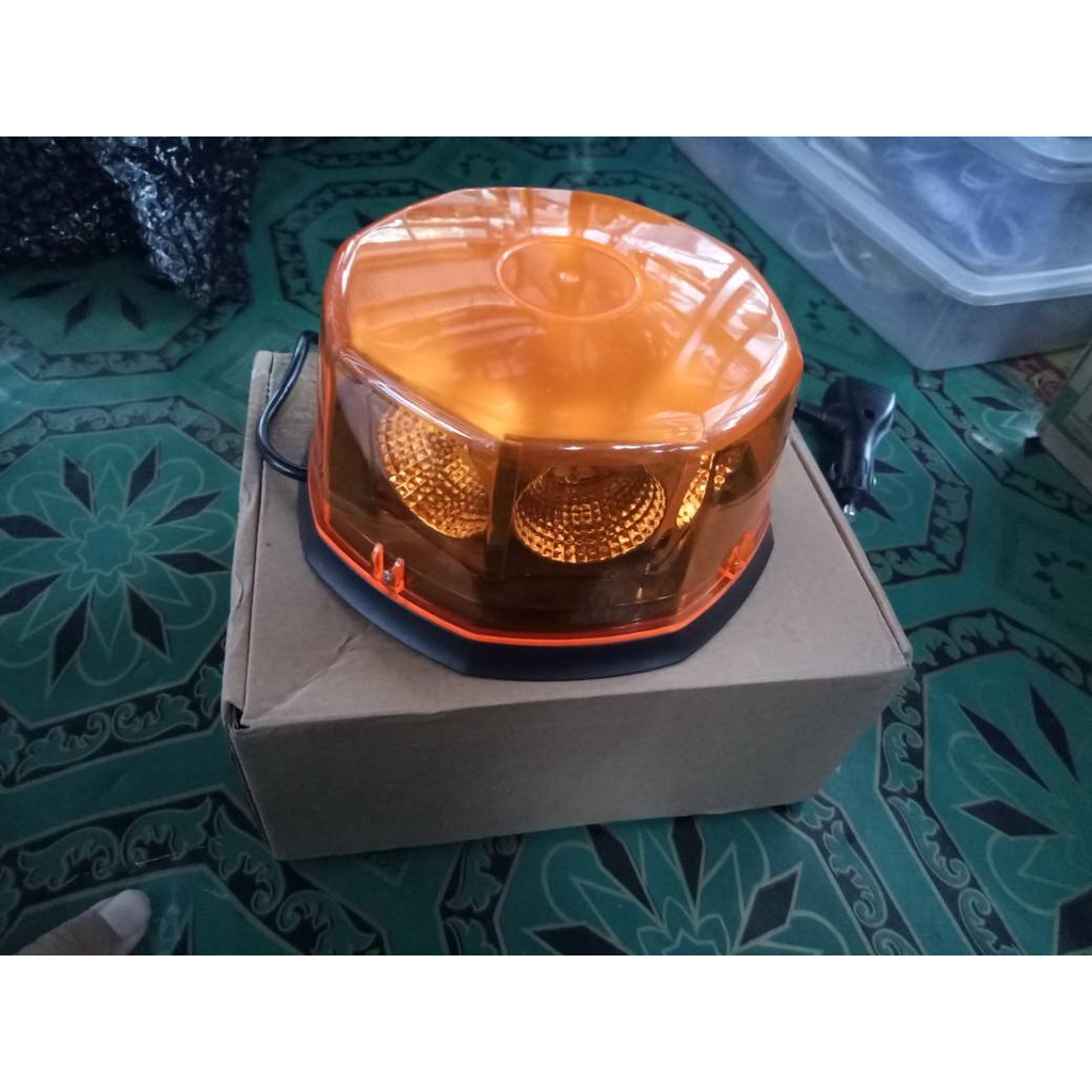 Jual Lampu Rotari Blitz Led 24 Volt Truck Tambang | Shopee Indonesia