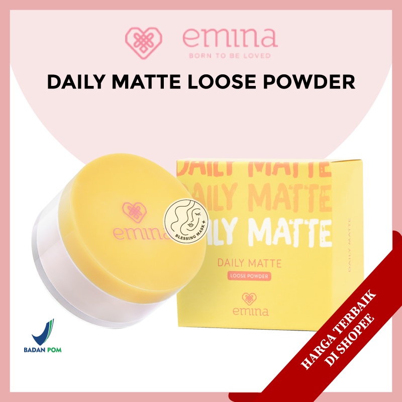 Jual Emina Daily Matte Loose Powder 20g | Compact Powder 11g | BB Cream ...