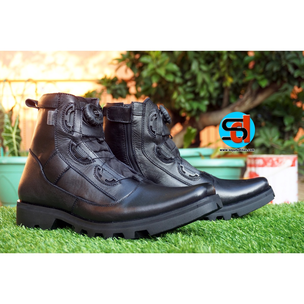 Jual Sepatu PDH Boa - Sepatu Boa PDH - Sepatu PDH Tali Putar - Sepatu ...