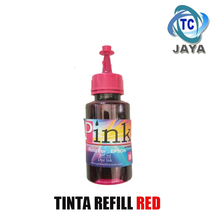 Jual Tinta PINK Refill untuk Canon 100 ml Merah | Shopee Indonesia