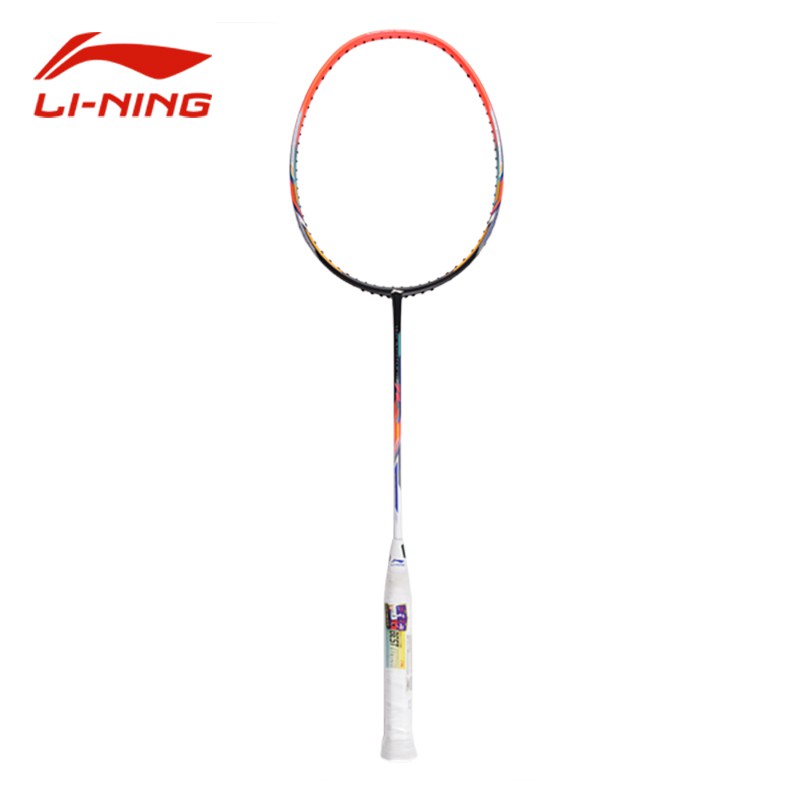 Jual Li-Ning Badminton Racket WS 72 Black/Orange/White AYPR038-4 Bundle ...