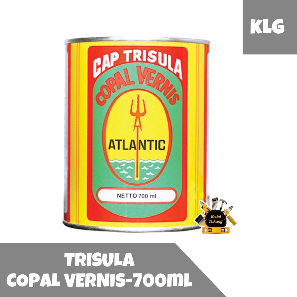 Jual KEDAI TUKANG - TRISULA - Copal Vernis Atlantic Ocean 700ml - Cat ...