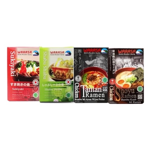 Jual Warasa Bumbu Jepang Instant - Shabu2 / Sukiyaki / Tantan Ramen ...