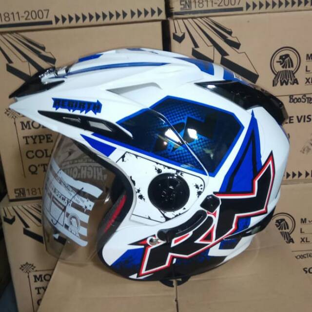 Jual Helm merk Rn standart sni | Shopee Indonesia