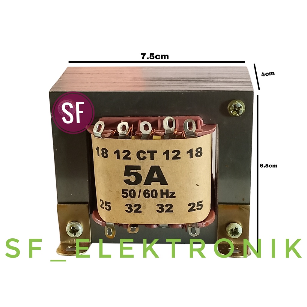 Jual Trafo Transformator 5A CT 32V Merk NAKAMURA | Shopee Indonesia