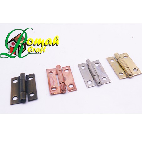 Jual Engsel mini 17x25 mm AR.E1 Engsel kecil antik red copper gold ...
