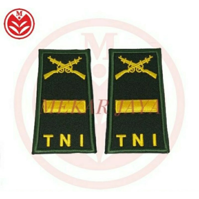 Jual Pangkat LETDA INFANTERI Staff | Shopee Indonesia