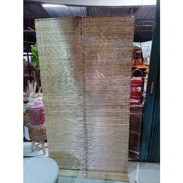 Jual Kerai bambu set katrol / keray bambu / kerei krei bambu / tirai ...