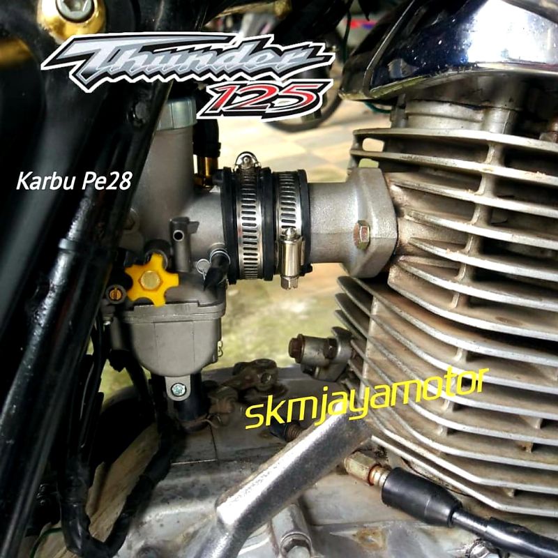 Jual Paket Karburator KEIHIN PE 28 THUNDER 125 Karbu Plus Manipul intake | Shopee Indonesia