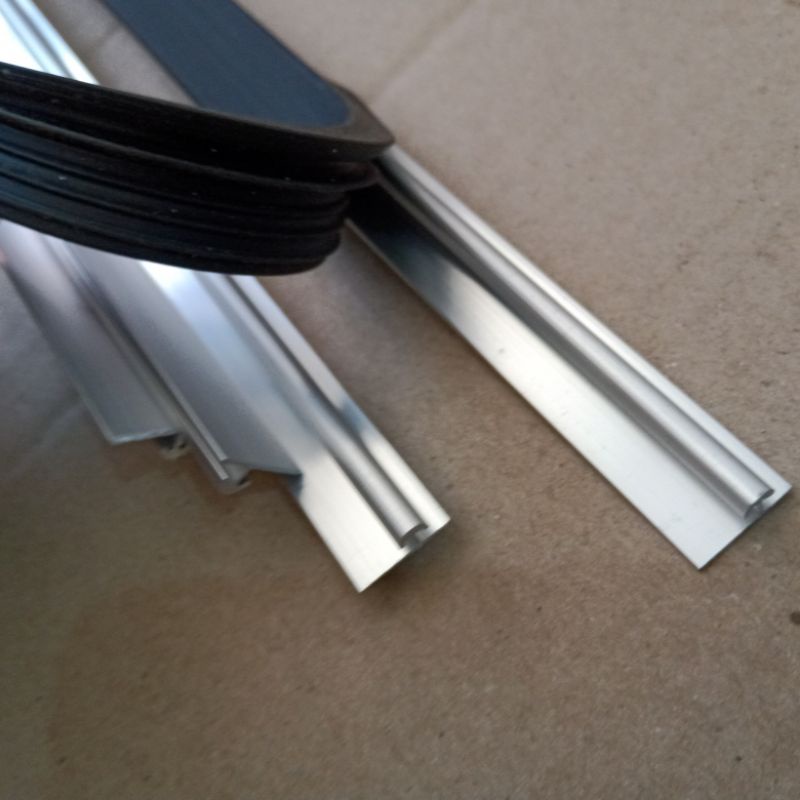 Jual List Alumunium Dudukan Prame Karet Kawat Nyamuk | Shopee Indonesia