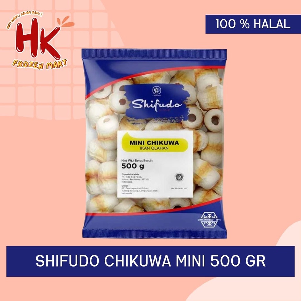 Jual Shifudo Chikuwa Mini 500 gr & 1 kg / isian suki seblak cedea bakso ...
