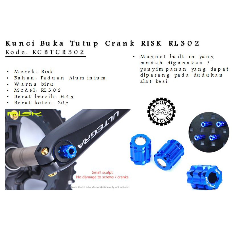 Jual Kunci Buka Baut Crank RISK RL302 | Shopee Indonesia Jual Kunci Buka Baut Crank RISK RL302 | Shopee Indonesia