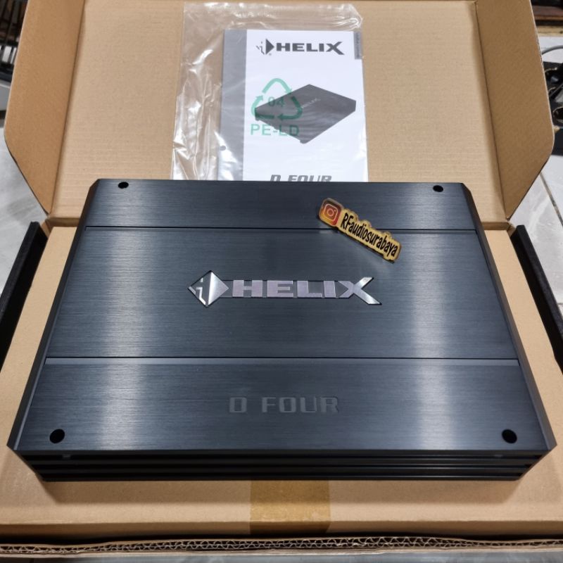 Jual Helix D FOUR GERMANY 4 channel amplifier class AB | Shopee Indonesia