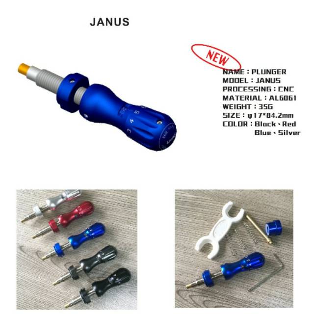 Jual DECUT JANUS Plunger - PRESSURE BUTTON - PLUNGER untuk Busur Panah ...