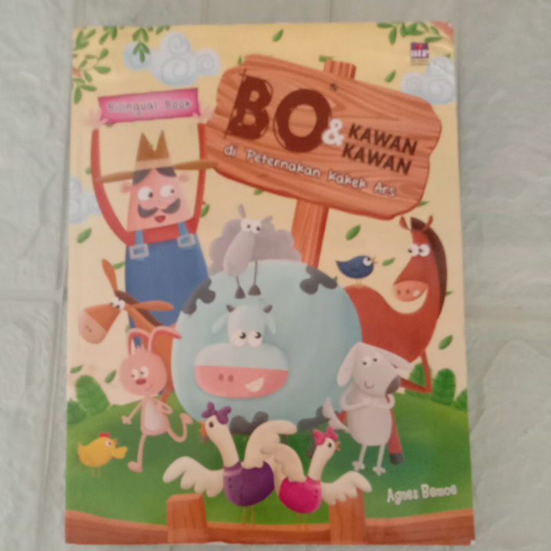 Jual BUKU BILINGUAL BOOK BO & KAWAN KAWAN DI PETERNAKAN KAKEK ARS ...