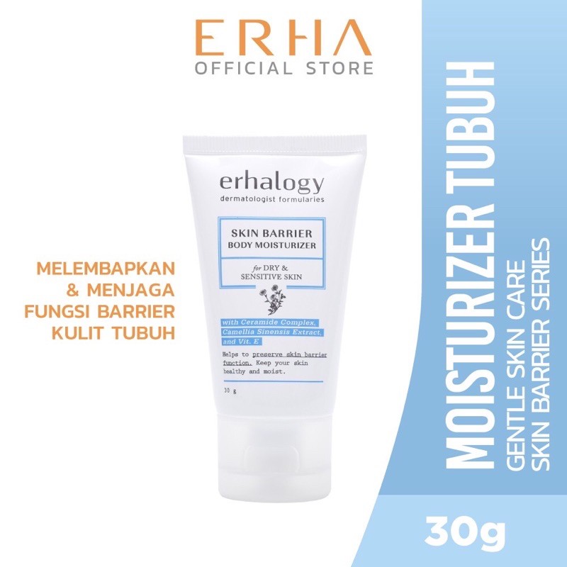 Jual Erha Gentle Skin Barrier Body Moisturizer 30 gr - Pelembab Tubuh ...