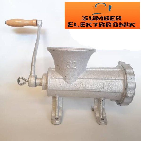 Jual GILINGAN PENGGILING DAGING MANUAL BESI MEAT MINCER MANUAL | Shopee ...