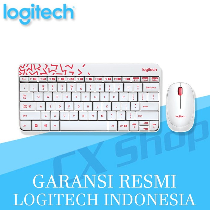 Jual Logitech MK240 Nano Wireless Keyboard and Mouse Combo (White ...