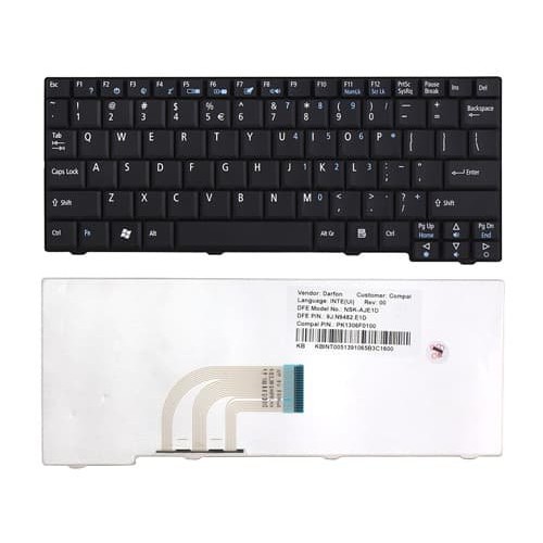 Jual keyboard for BENQ Joybook Lite U102 U107 U105 U106 US hitam ...