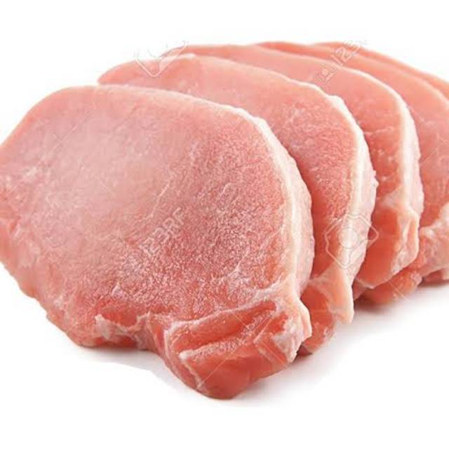 Jual Daging Slice 2mm / Loin Slicced / karbonat / Daging Karbonat Babi ...