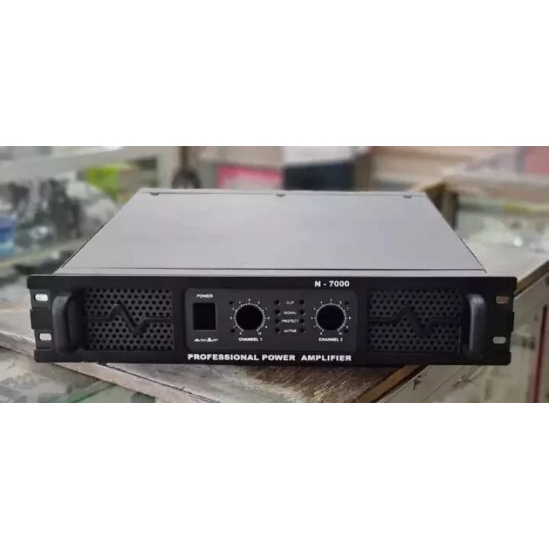 Jual Box power amplifier N7000 ukuran 2U Bok power n7000 ukuran 2U bagus berkualitas bahan tebal ...
