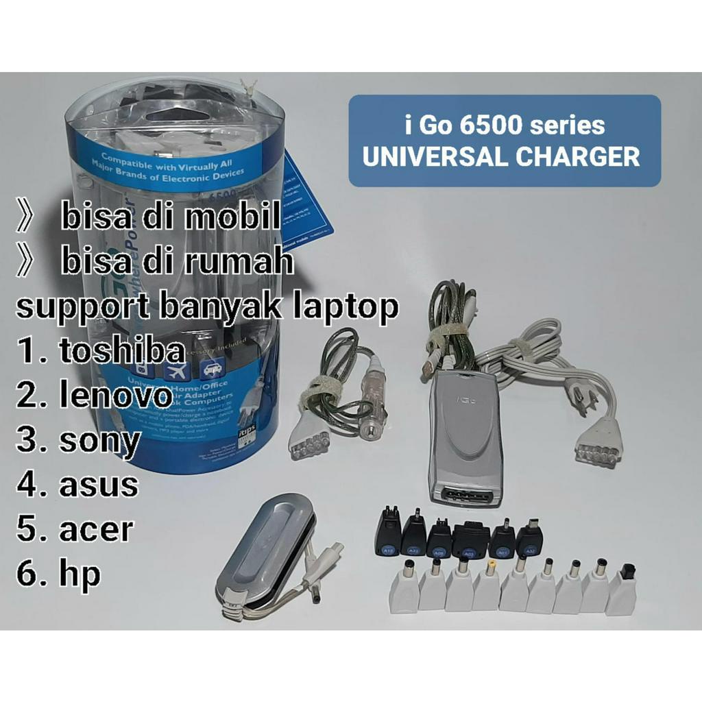Jual iGO WallMAX Juice Universal AC Power Adapter Laptop Charger PS0055 ...