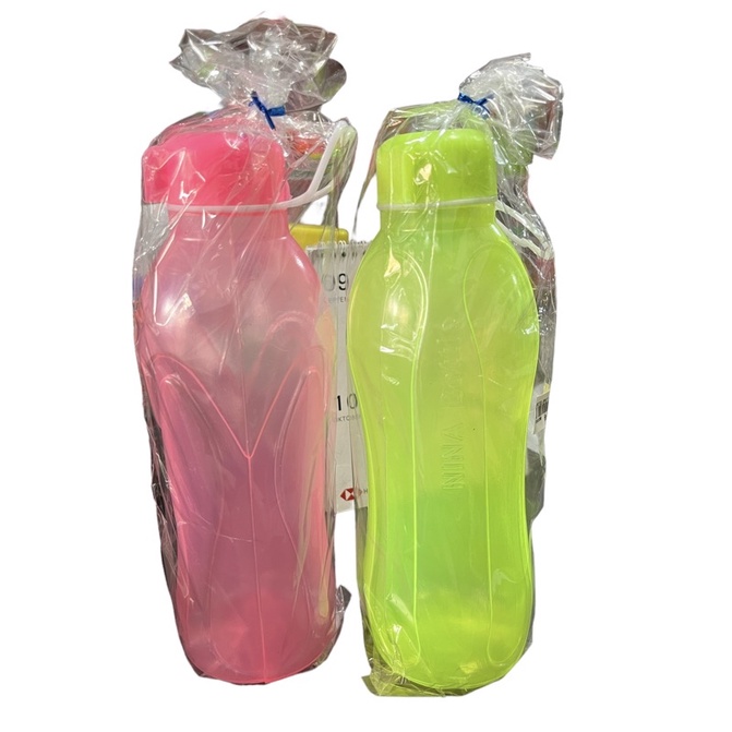 Jual botol minum nina 1 liter/botol air/ plastik/ nina bottle 1L ...