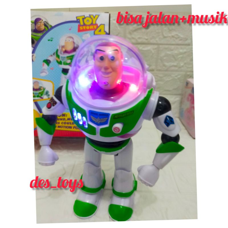 Jual MAINAN ANAK ACTION FIGURE TOY STORY BUZZ LIGHTYEAR BISA JALAN ...