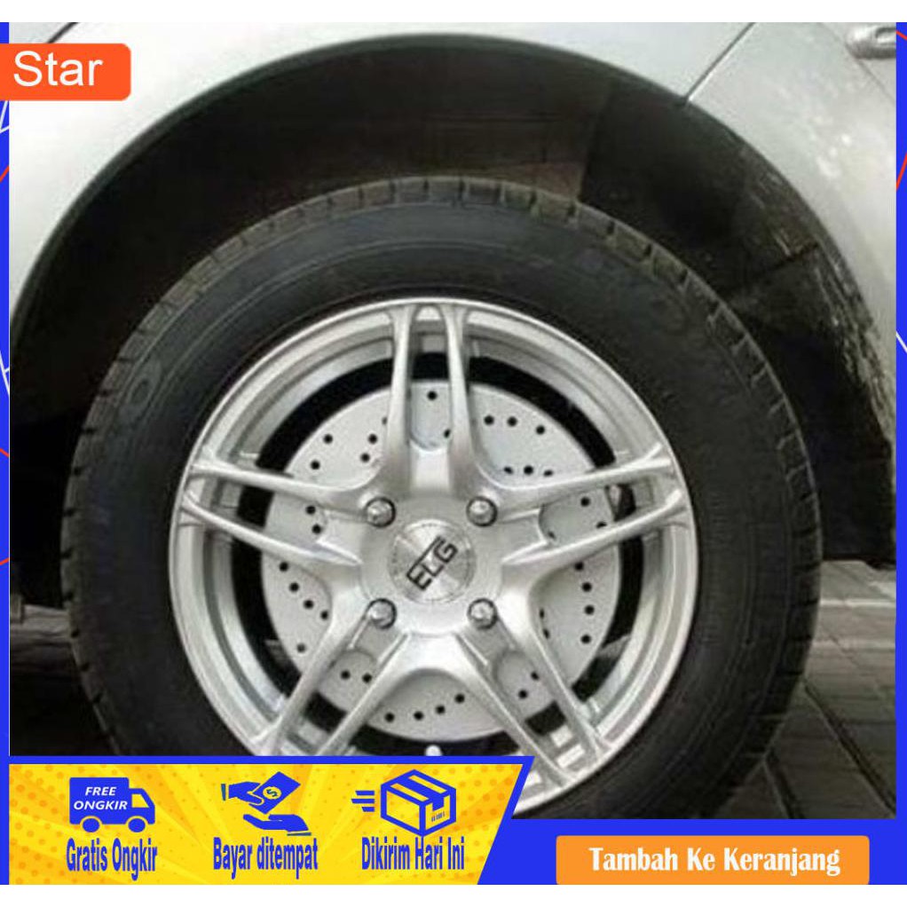 Jual BAYAR DITEMPAT - COVER TROMOL DISC BRAKE ROTOR COVER FAKE BRAKE ...