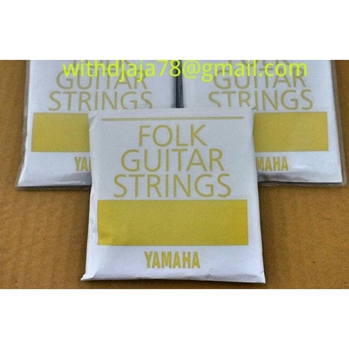 Jual Senar Gitar Akustik Steel Original Yamaha Asli ( 1 Set ) | Shopee ...