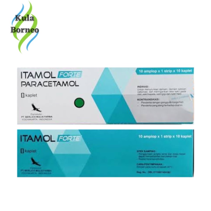 Jual Itamol Forte Paracetamol 650 mg 10 tablet | Shopee Indonesia