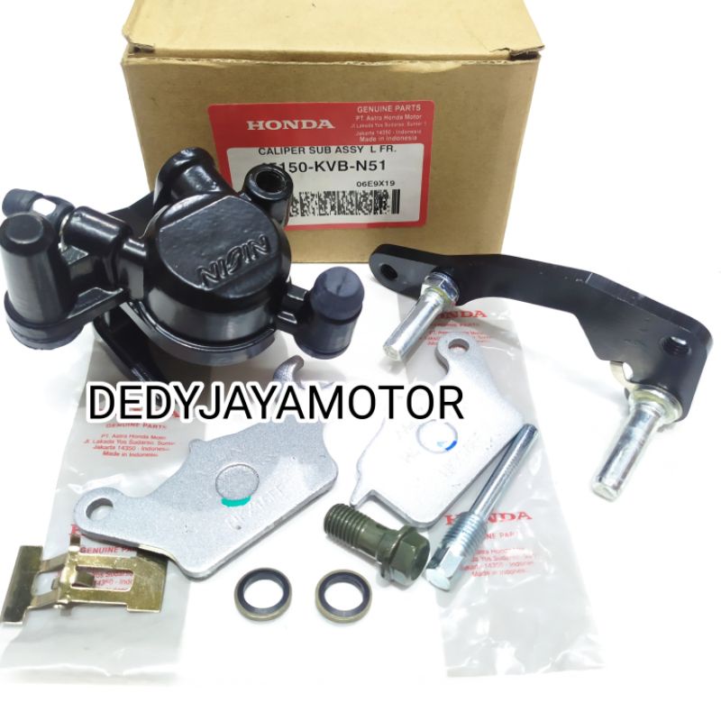 Jual Kaliper caliper Cakram depan honda beat karbu Beat fi ori nisin ...