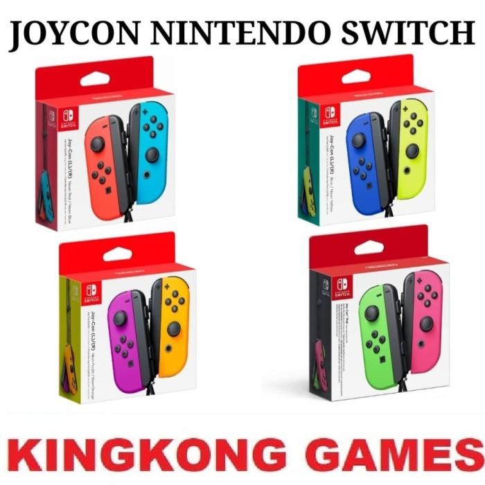 Jual Nintendo Switch Joy Con Switch Neon Red Blue | Shopee Indonesia