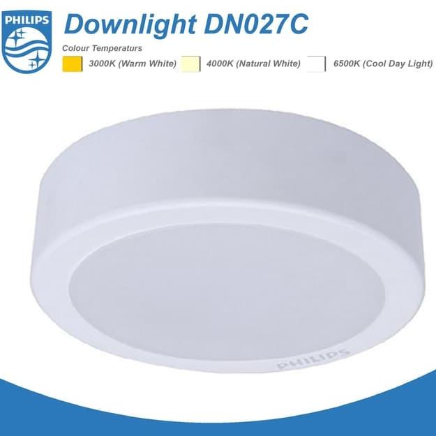 Jual PHILIPS LED Downlight DN027C LED9 D150 11W Surface Mounted (Outbow ...