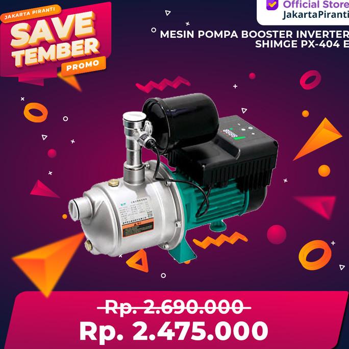Jual Mesin Pompa Air Pendorong Booster Pump Inverter Shimge PX-203 E ...