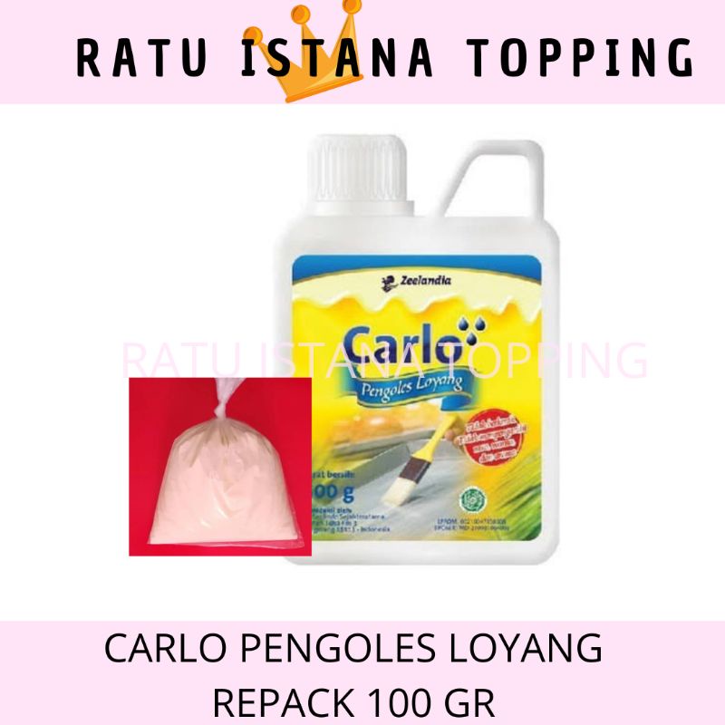 Jual CARLO PENGOLES LOYANG REPACK 100 GR | Shopee Indonesia