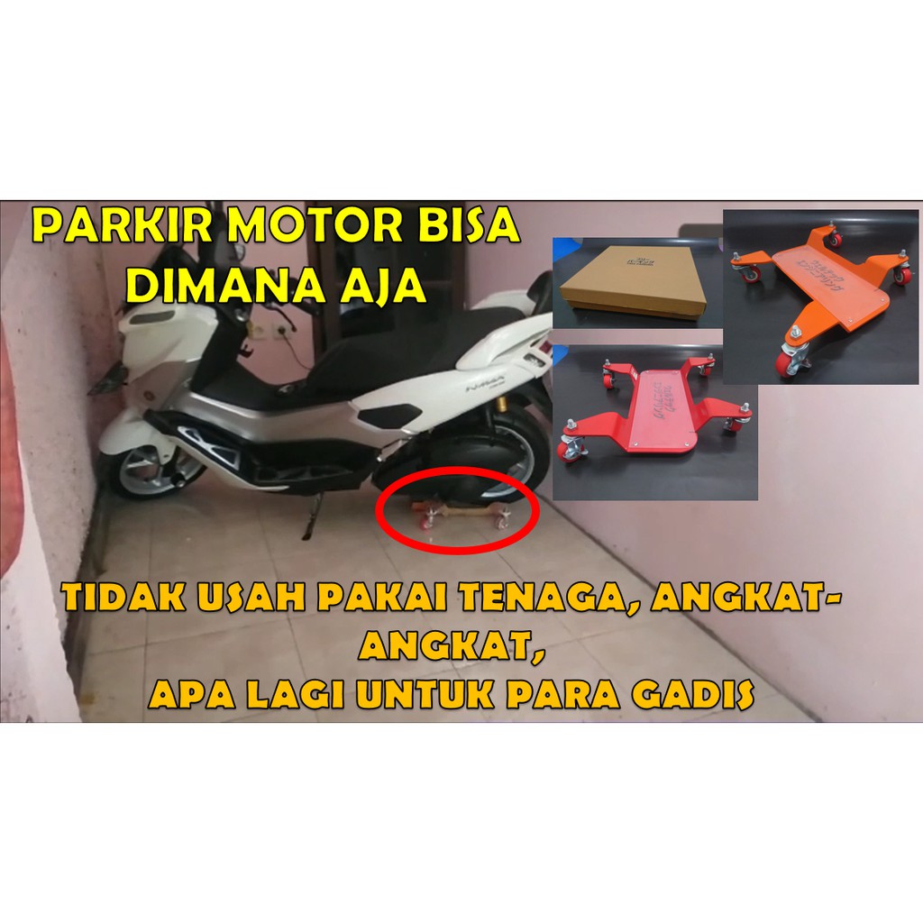 Jual FreeParking 360 Paddock Mover Besar Main Standar Tengah di Ban ...