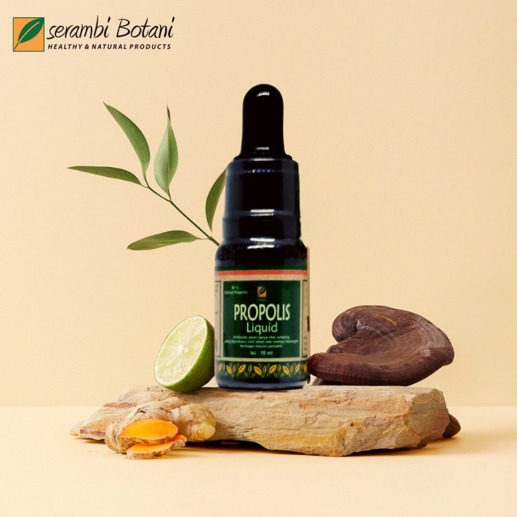 Jual Propolis Cair Antibiotik Alami Serambi Botani | Shopee Indonesia