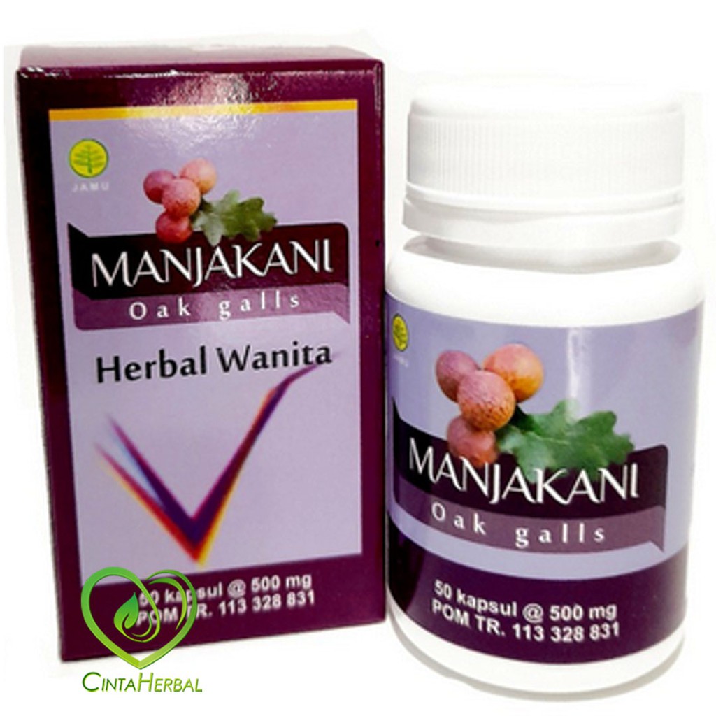 Jual Manjakani Oak Galls isi 50 kapsul | Herbal Kesehatan Wanita ...