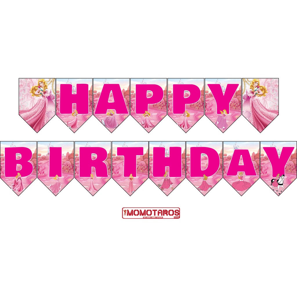 Jual Banner HBD Princess Aurorra set | Shopee Indonesia