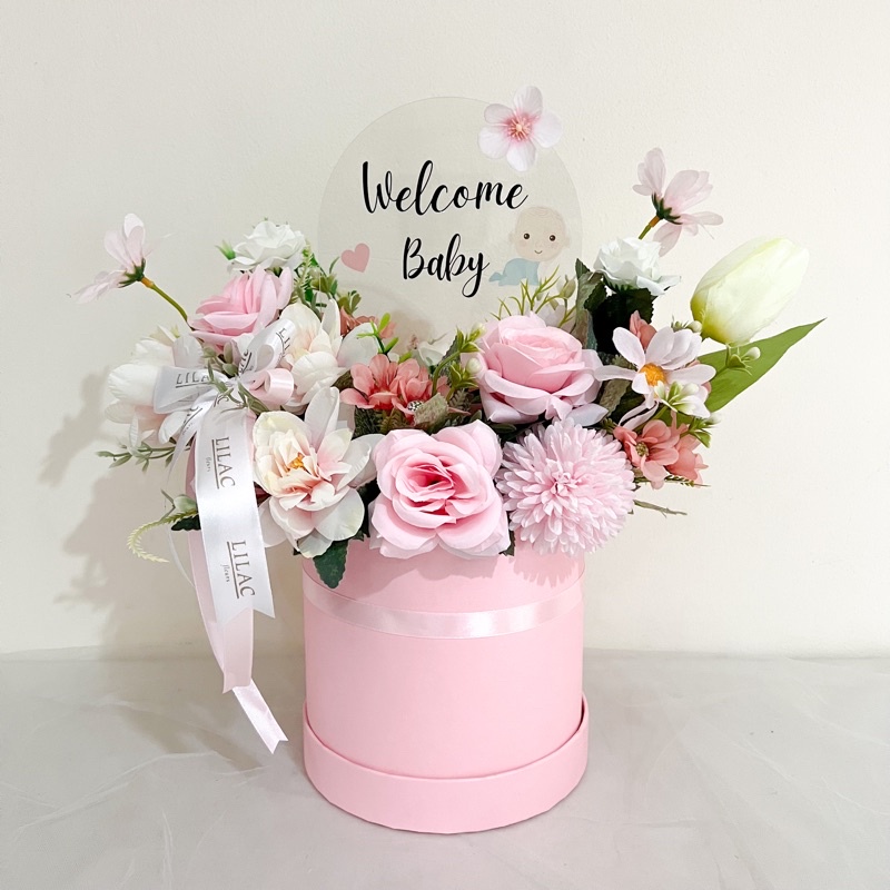 Jual [BISA DIKIRIM HARI INI] La Estelle Flower Artificial Box with ...