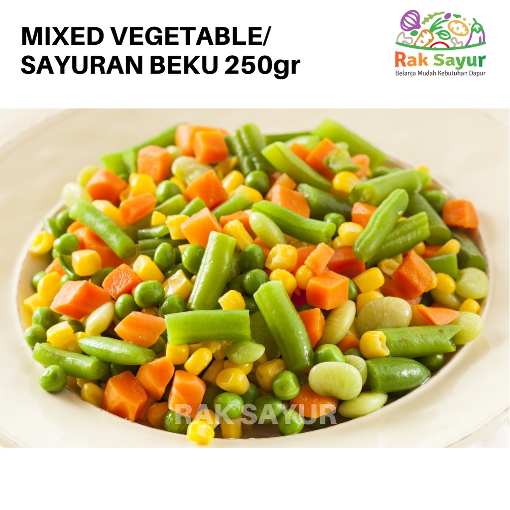 Jual Mixed Vegetables Frozendland 250gr Sayuran Beku Wortel Jagung ...