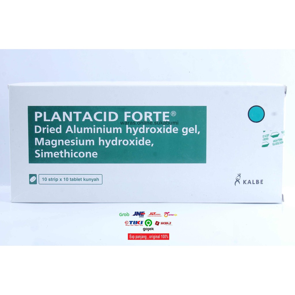 Jual Plantacid Forte tab box isi 10 strip | Shopee Indonesia