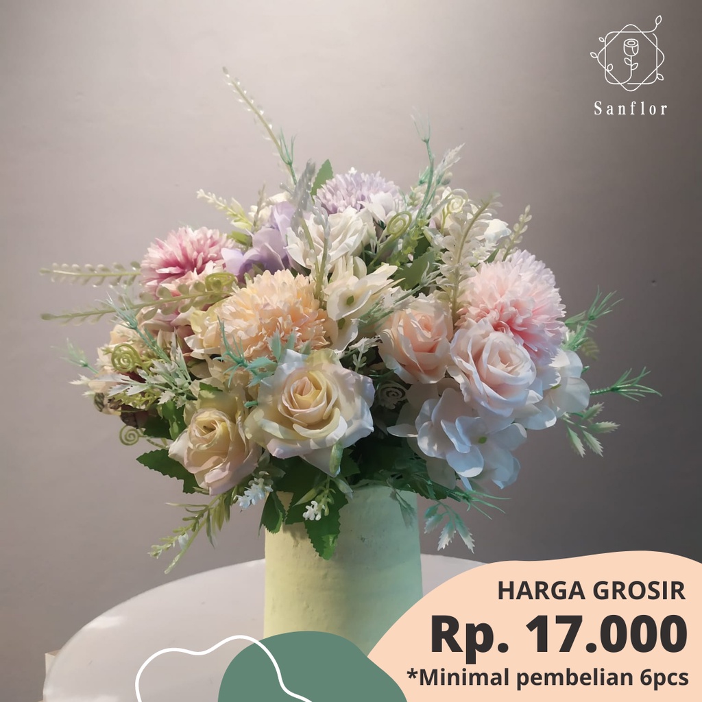 Jual Bunga Hortensia mix / Hydrangea mix/Small Combination bunga ...