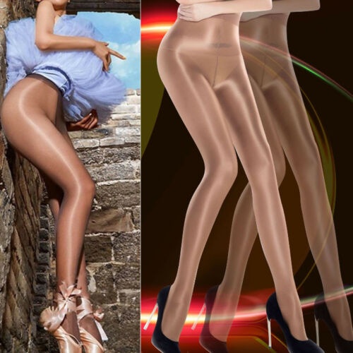 Jual New Hot Women Classic Hottest Sheer Sexy Shiny Glossy Stocking Oil