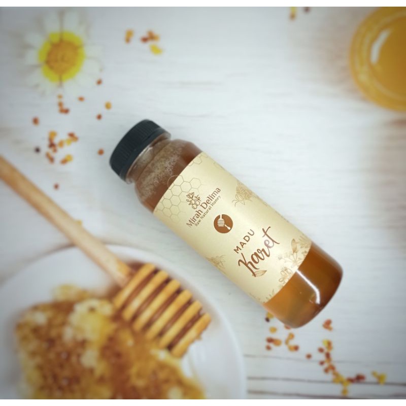 Jual Madu Bunga Karet - Raw Natural Honey - 250 ml | Shopee Indonesia