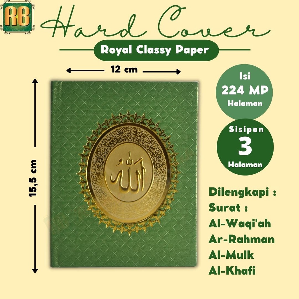 Jual Ceatak Buku Yasin isi 224 MP Cover RCP Piramid Hard cover buku ...